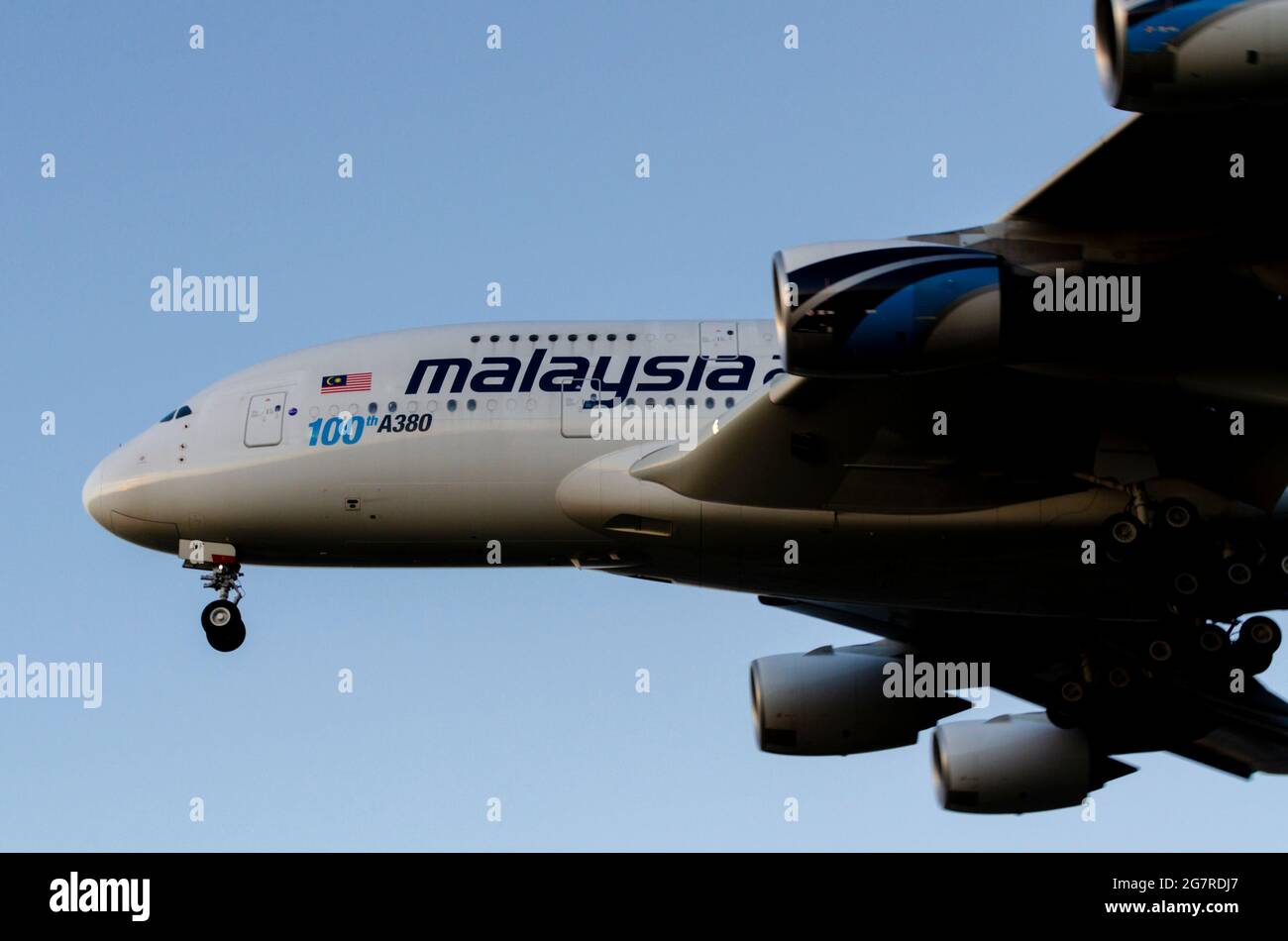 Malaysia a380 jet airliner immagini e fotografie stock ad alta ...