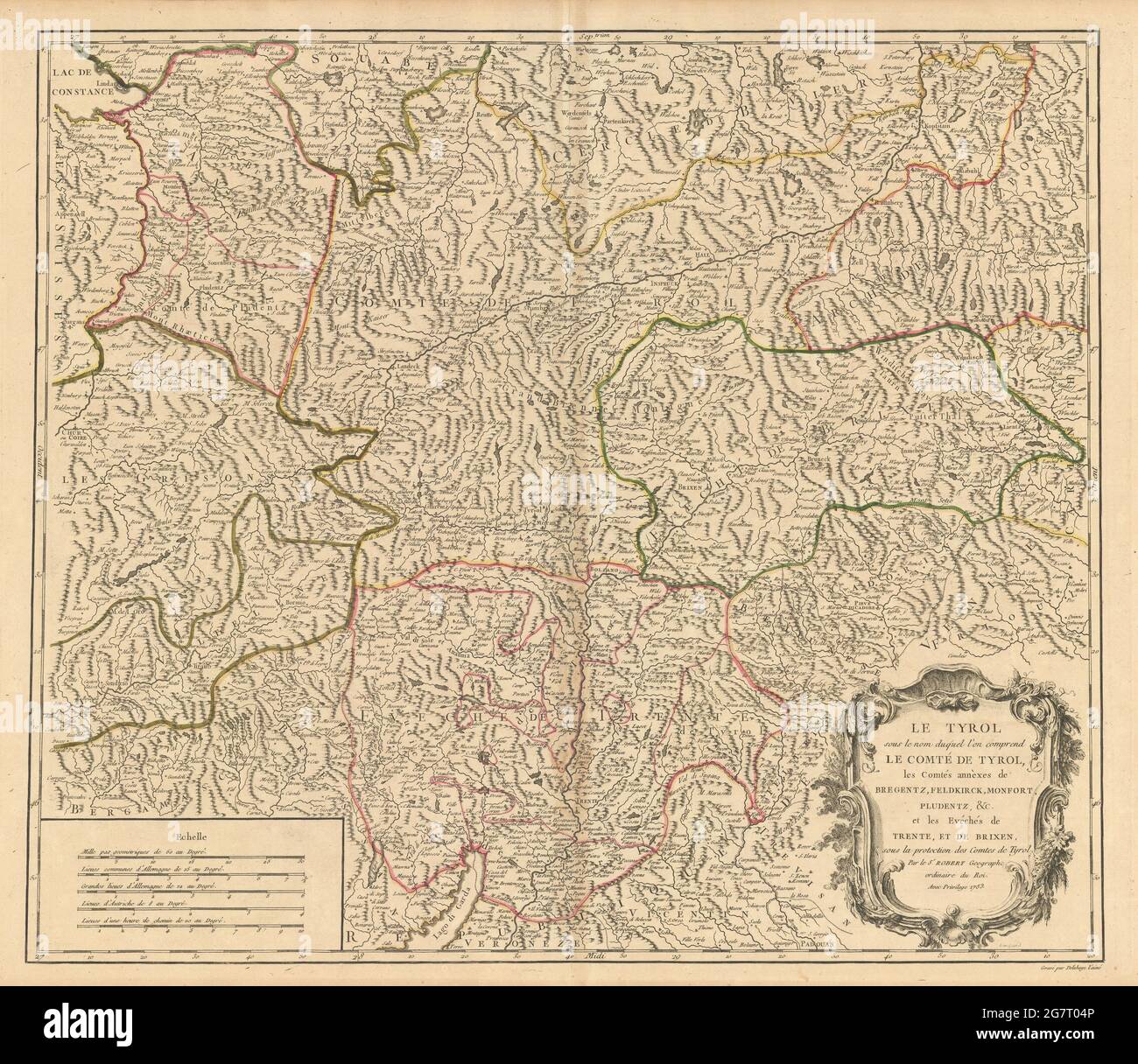 Trentino alto adige cartina immagini e fotografie stock ad alta ...