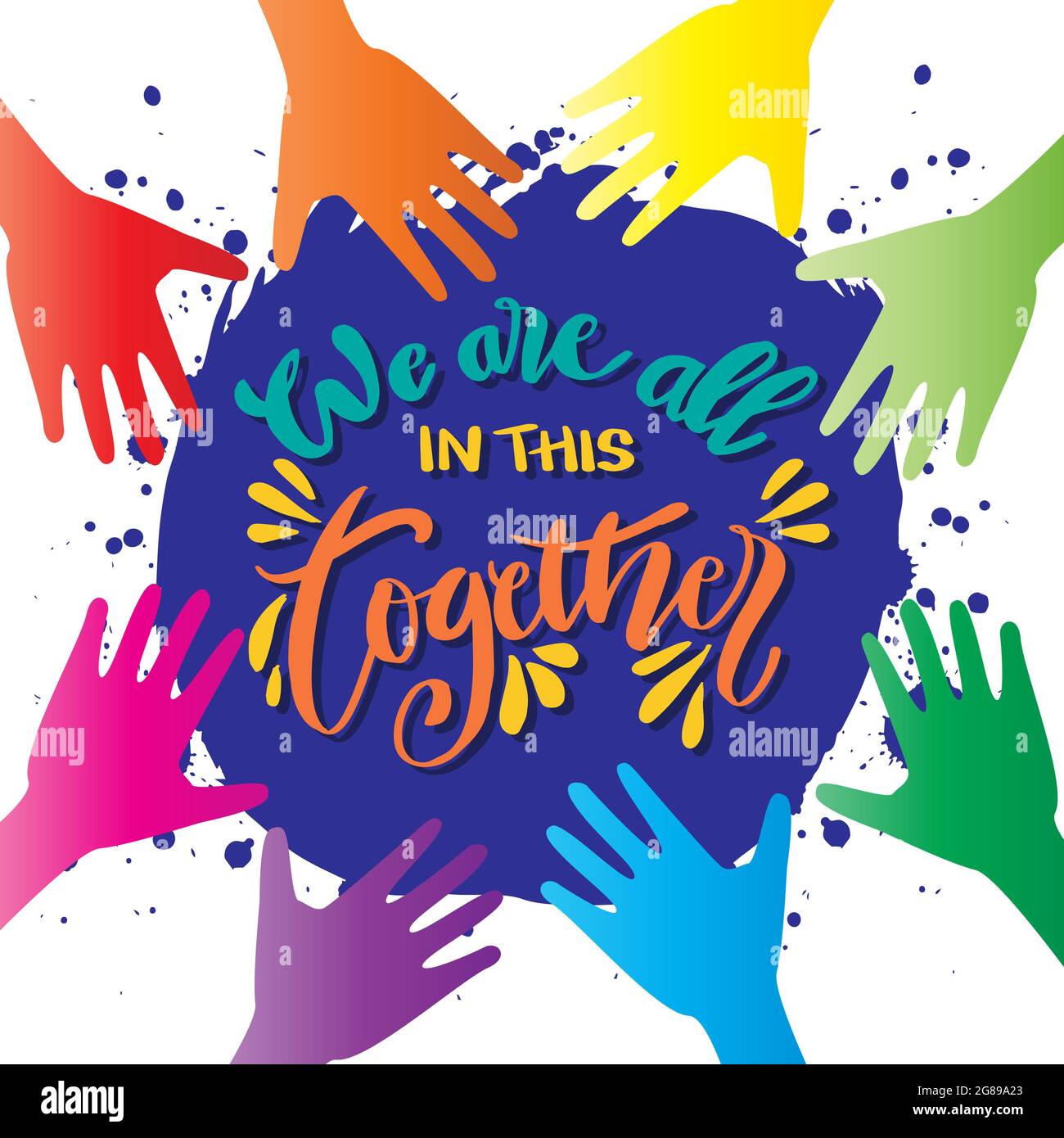 Insieme siamo più forti immagini e fotografie stock ad alta risoluzione ...