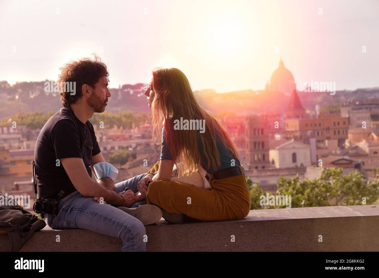 Il Colle Aventino di Roma, il Giardino degli Aranci, in cima alla ...