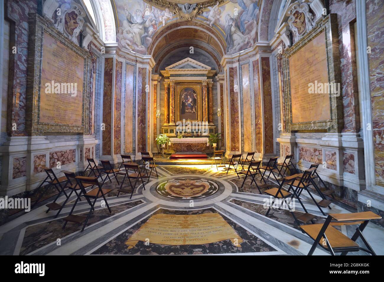 Roma Colle Aventino, Basilica di Santa Sabina, cappella dedicata a ...