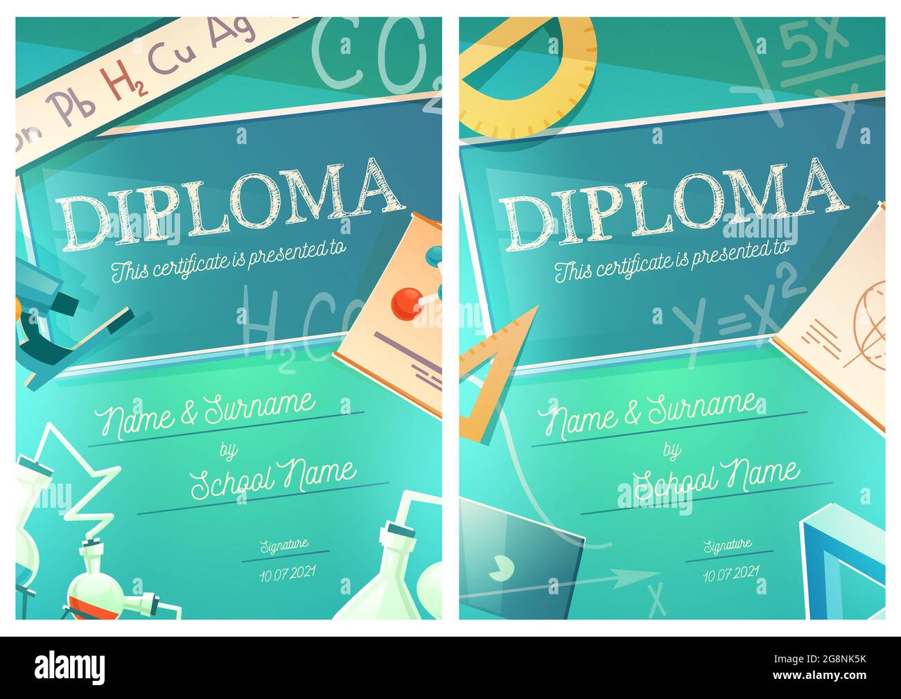 Attrezzatura matematica Immagini Vettoriali Stock - Alamy