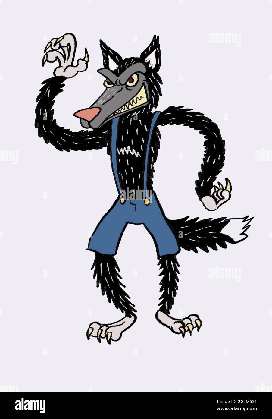 Lupo dei cartoni animati immagini e fotografie stock ad alta ...