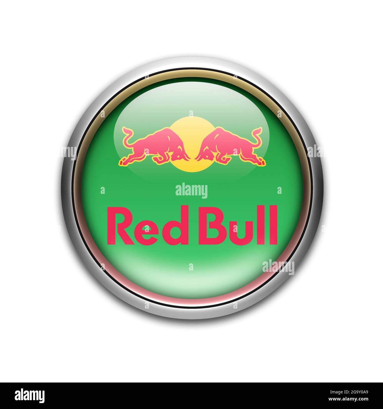 Red bull icon logo immagini e fotografie stock ad alta risoluzione - Alamy