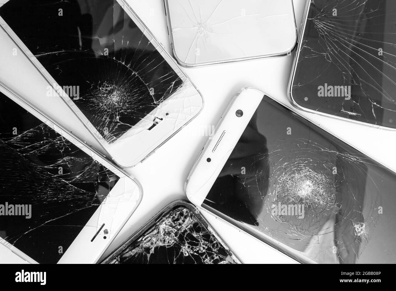 Trama dello schermo rotto immagini e fotografie stock ad alta ...