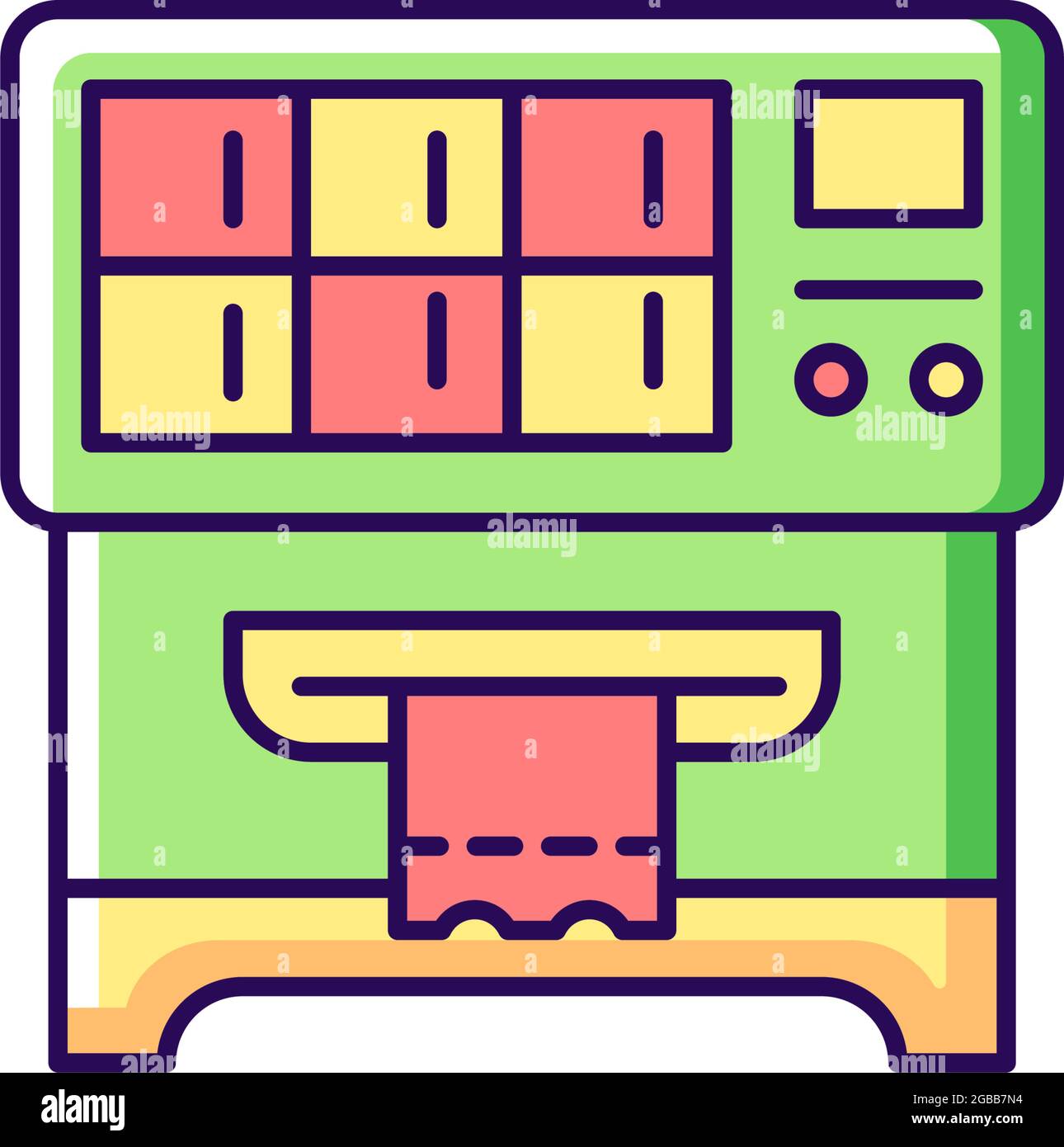 Logo distributore automatico Immagini Vettoriali Stock - Alamy