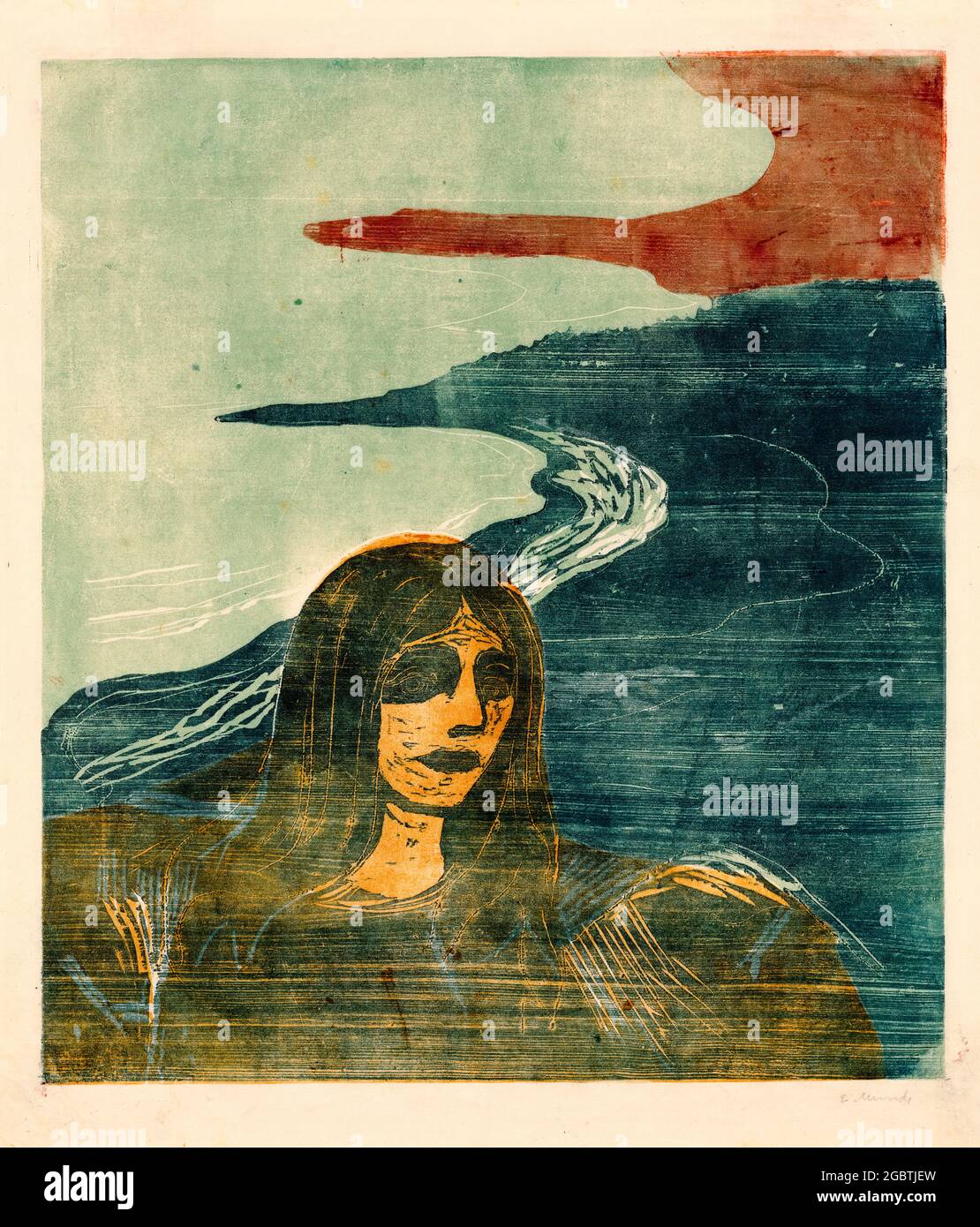 Edvard munch edvard munch beach immagini e fotografie stock ad alta ...