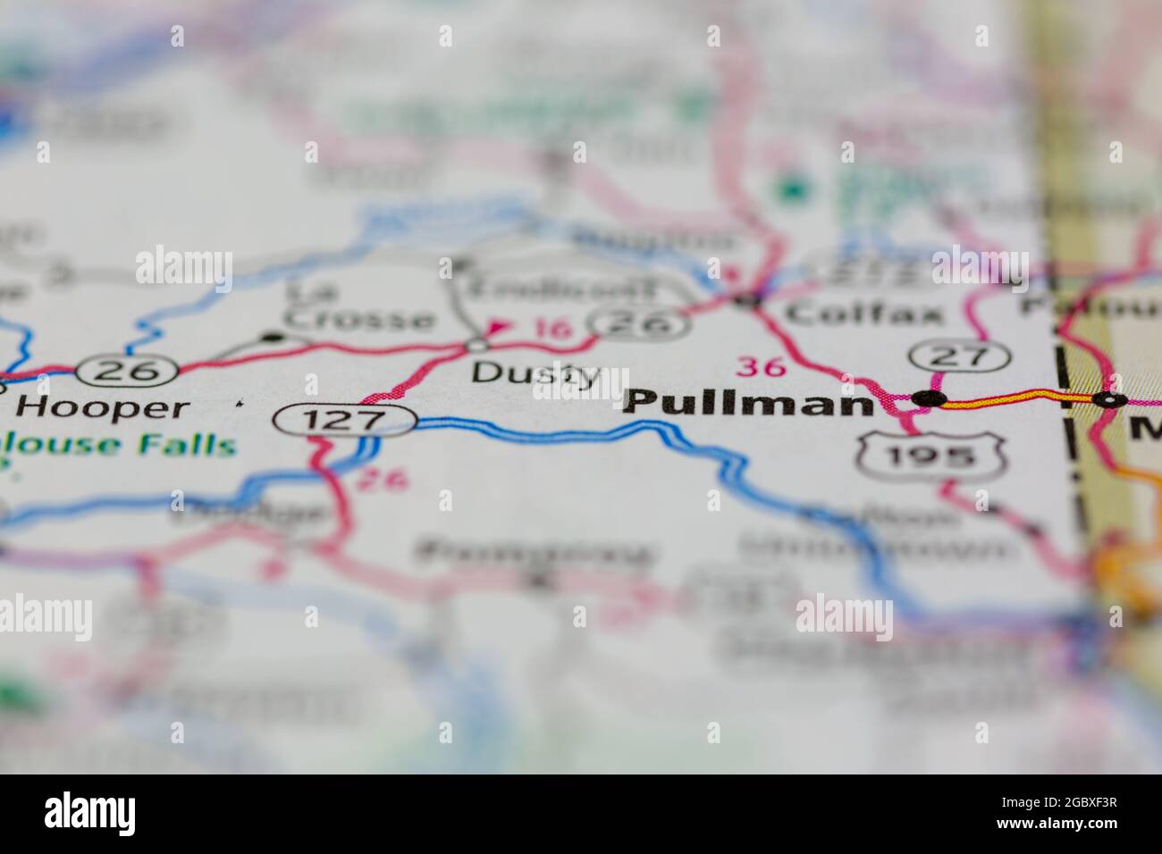 Mappa stradale statale immagini e fotografie stock ad alta risoluzione ...