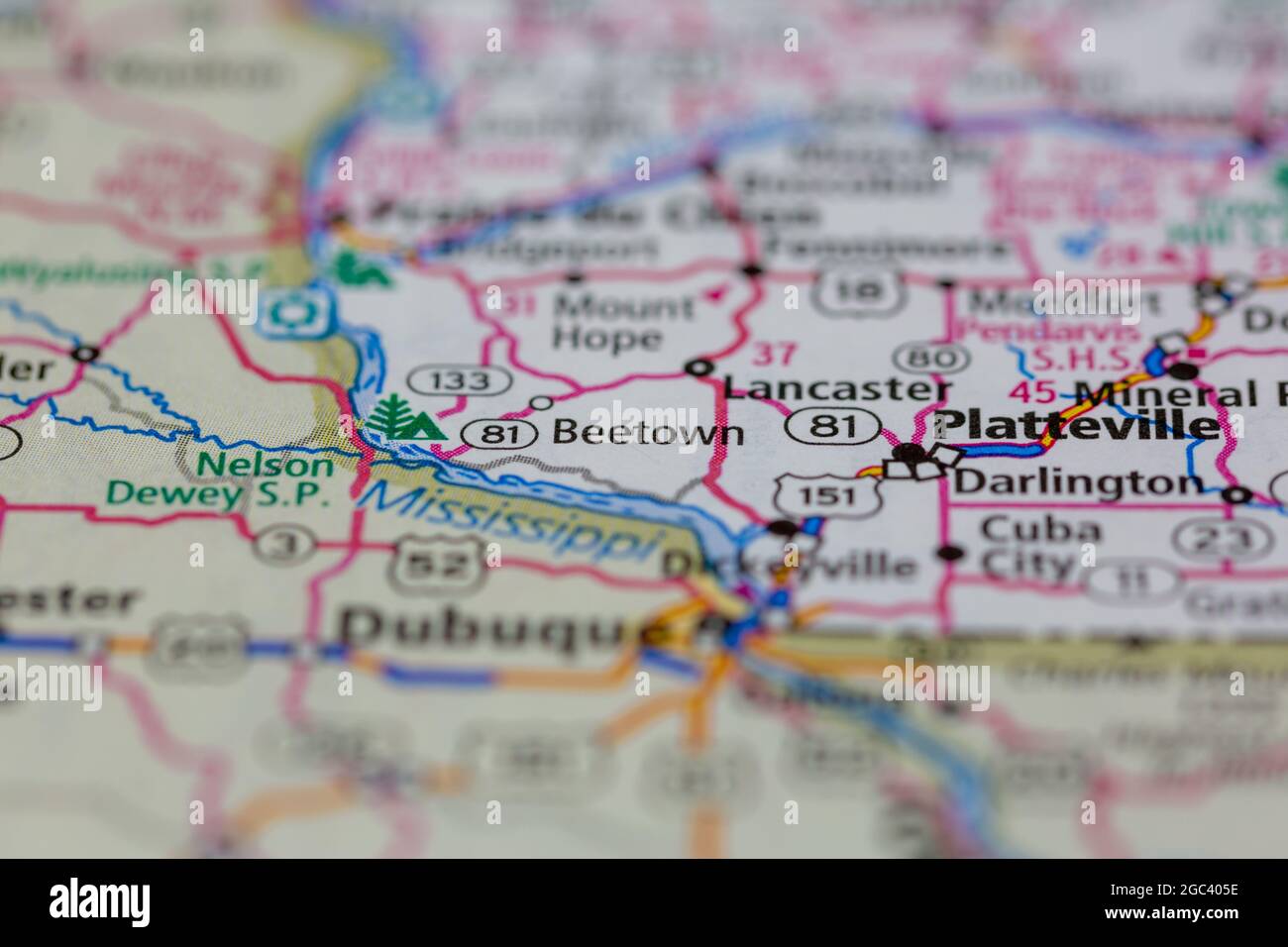 Mappa di beetown immagini e fotografie stock ad alta risoluzione - Alamy