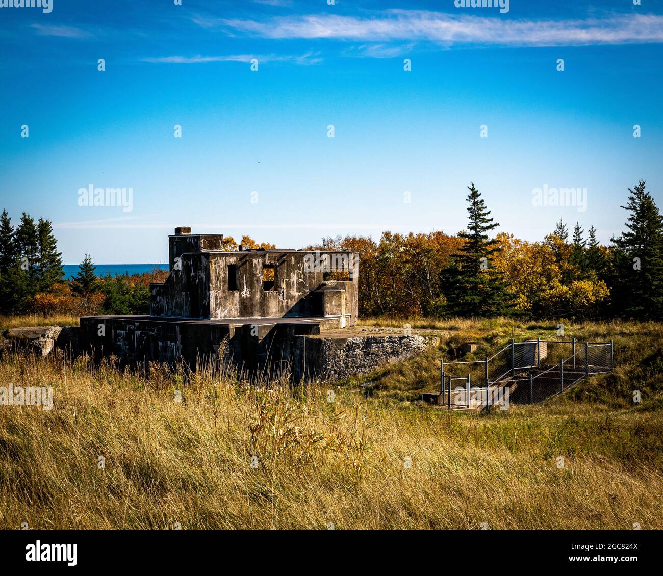 Sito storico nazionale di fort mcnab isola di mcnabs immagini e ...