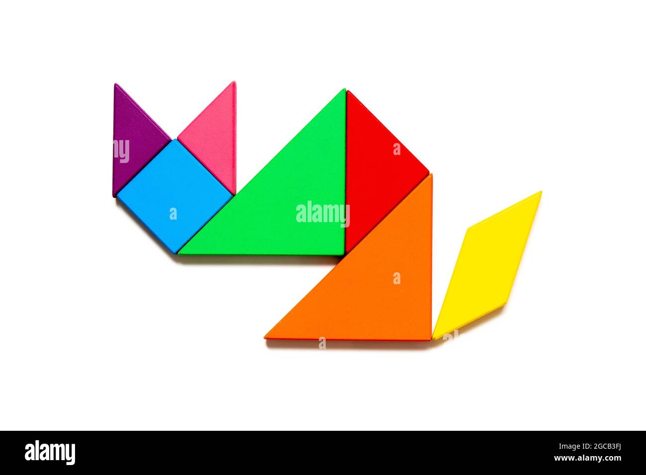 Simbolo tangram Immagini senza sfondo e Foto Stock ritagliate - Alamy