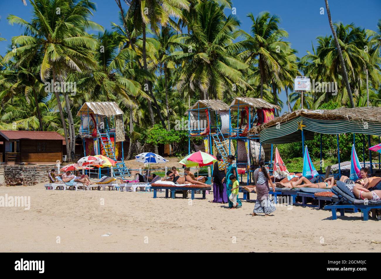 Spiagge di goa india immagini e fotografie stock ad alta risoluzione ...