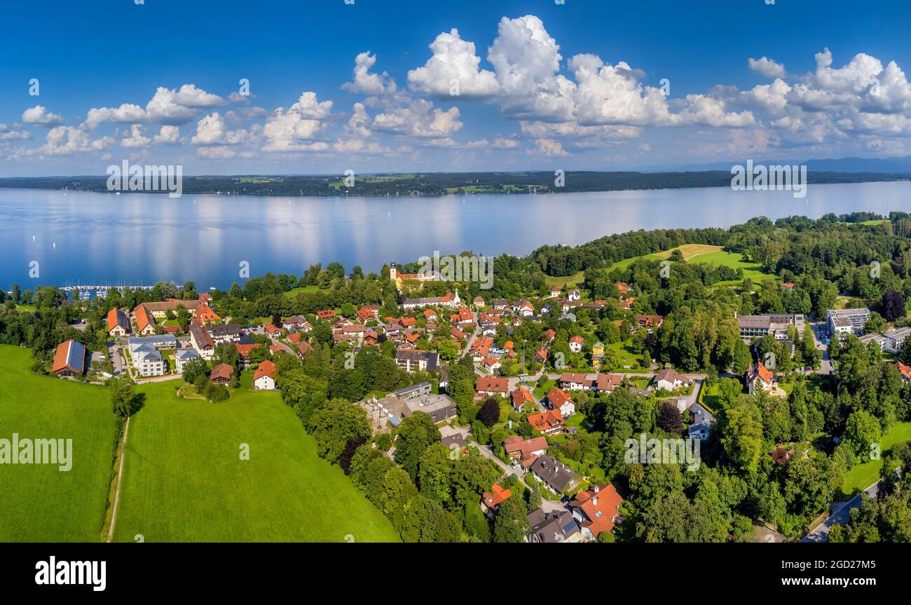 Starnberg lago aereo immagini e fotografie stock ad alta risoluzione ...