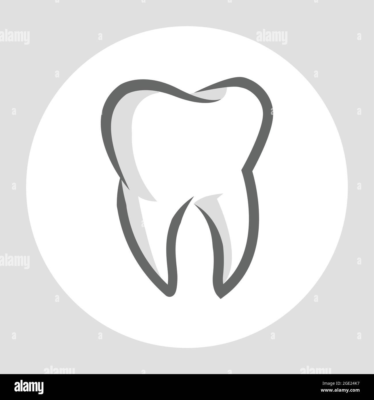 Igiene dentale dei denti Immagini Vettoriali Stock - Alamy