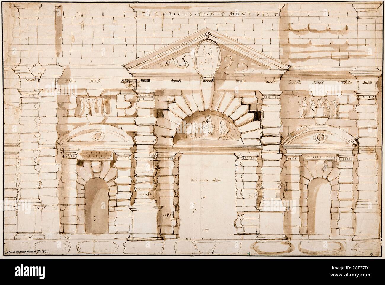 Palazzo Te Giulio Romano Immagini e Fotos Stock - Alamy