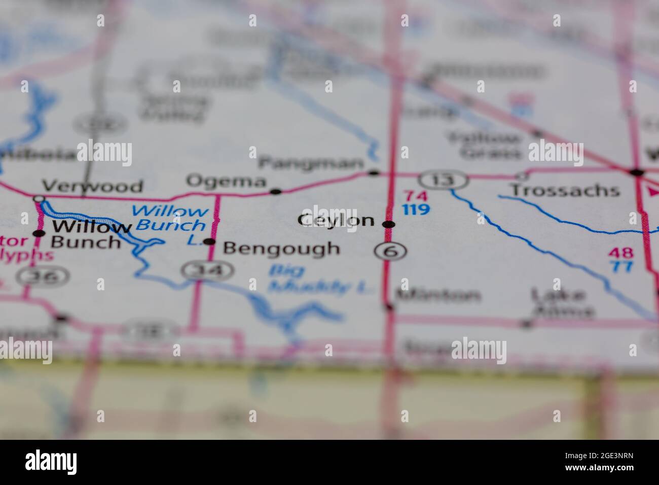 Ceylon su una mappa immagini e fotografie stock ad alta risoluzione - Alamy