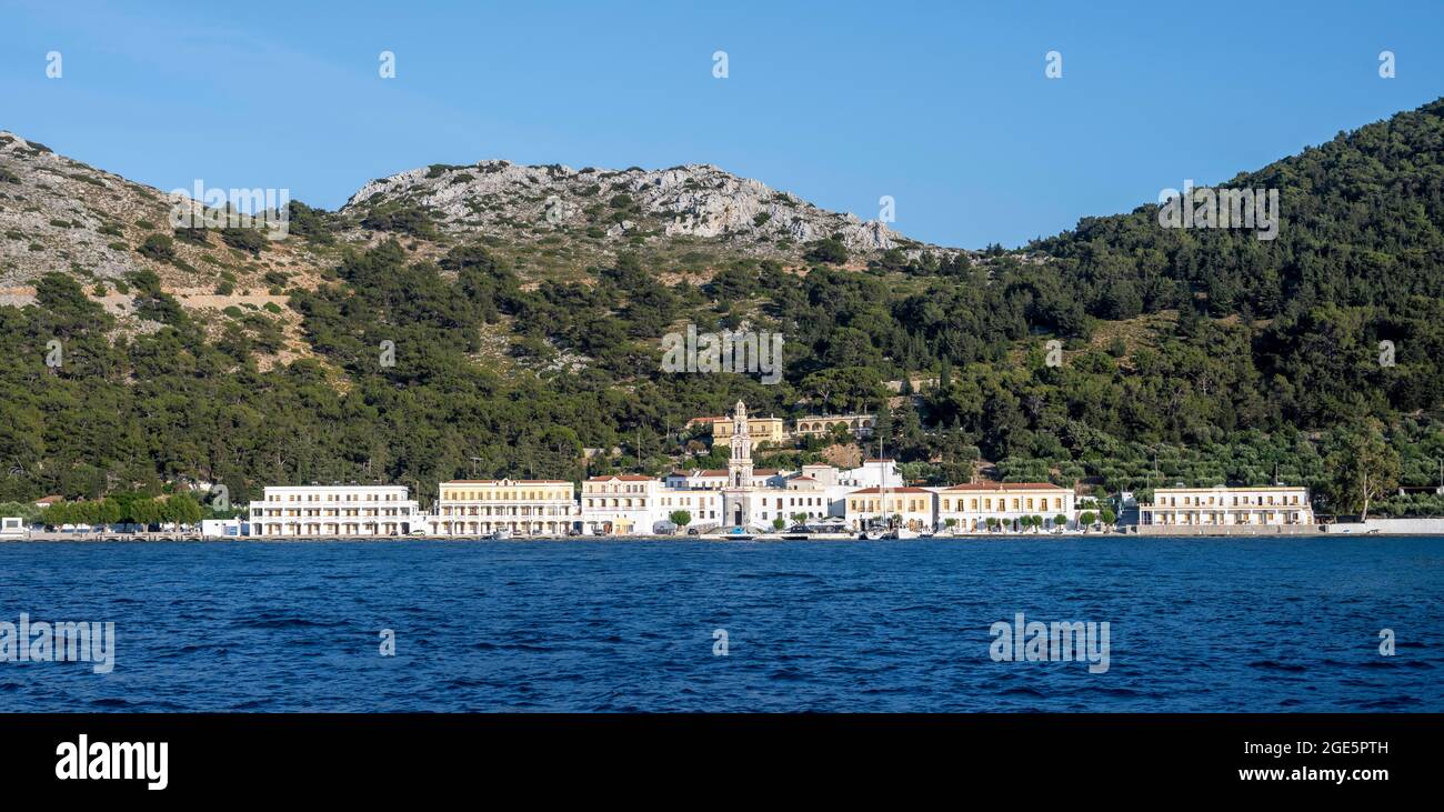 Symi panormitis monastery immagini e fotografie stock ad alta ...