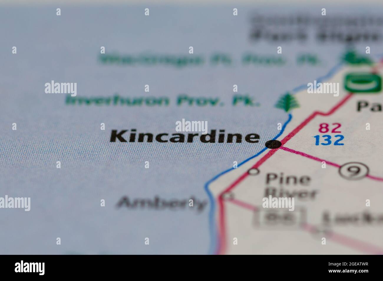 Kincardine map immagini e fotografie stock ad alta risoluzione - Alamy