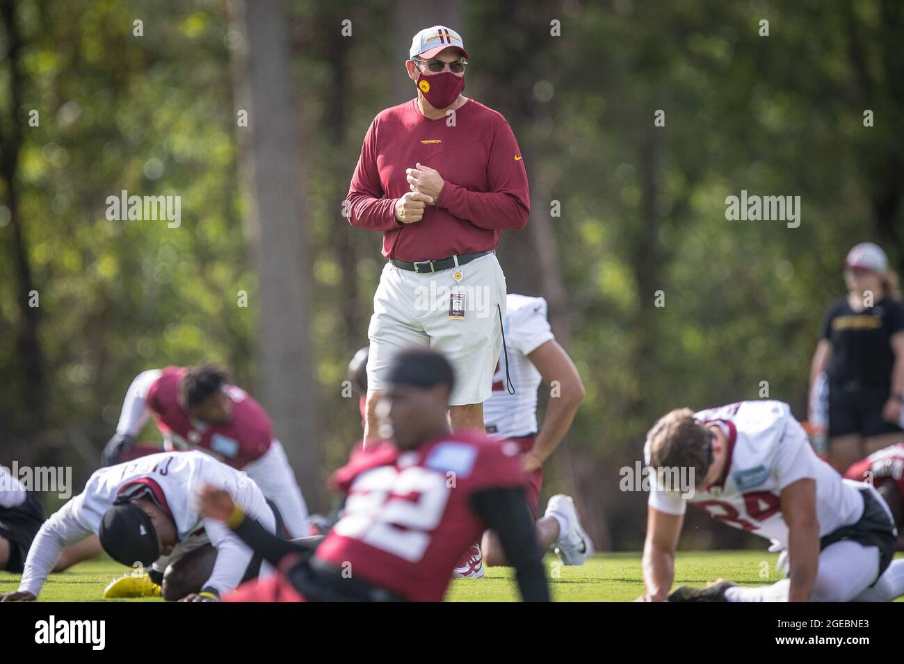 18 agosto 2021: Il capo allenatore della squadra di calcio di ...