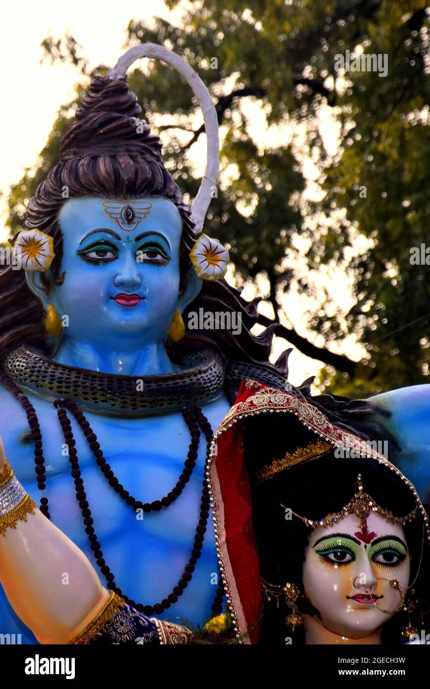 Shiva and parvati hindu religion immagini e fotografie stock ad alta ...