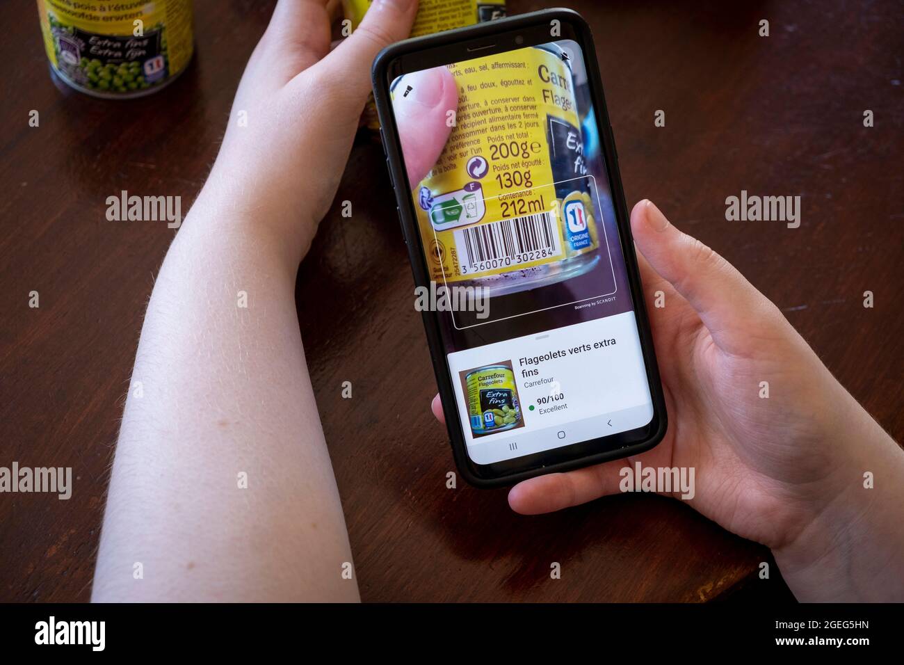 Scansione del cibo immagini e fotografie stock ad alta risoluzione - Alamy