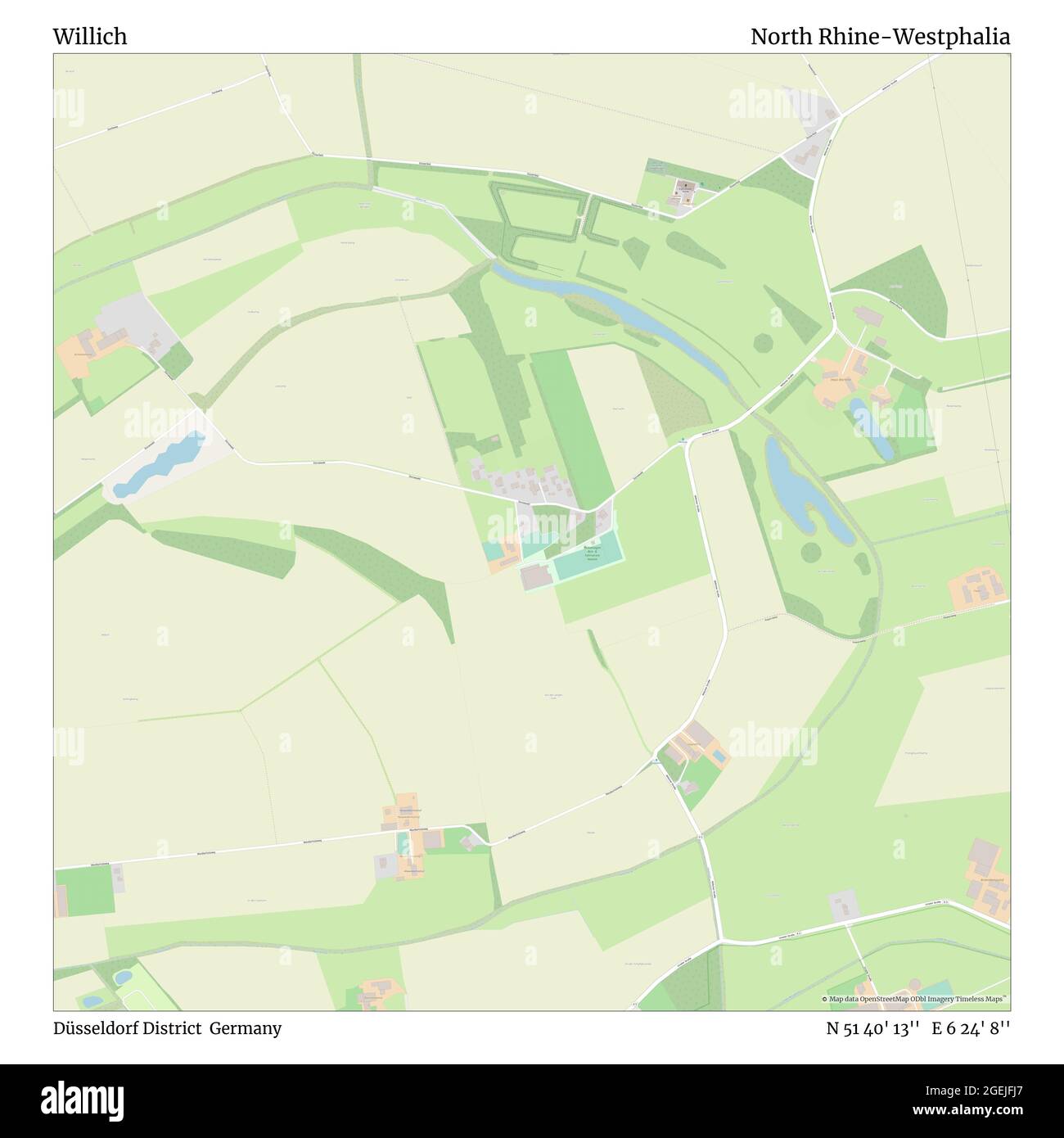 Willich, distretto di Düsseldorf, Germania, Renania settentrionale ...