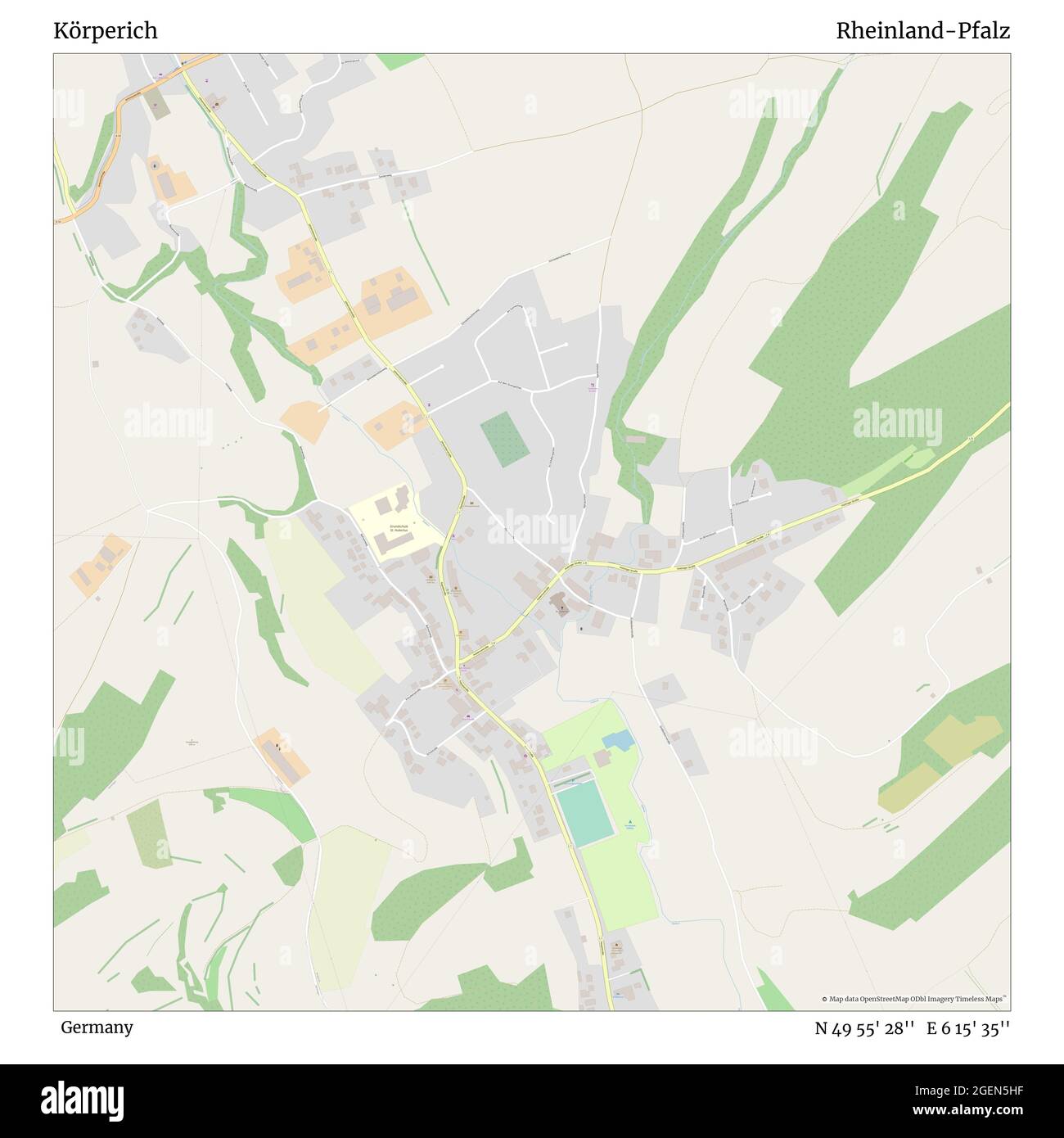 Körperich, Germania, Rheinland-Pfalz, N 49 55' 28'', e 6 15' 35 ...