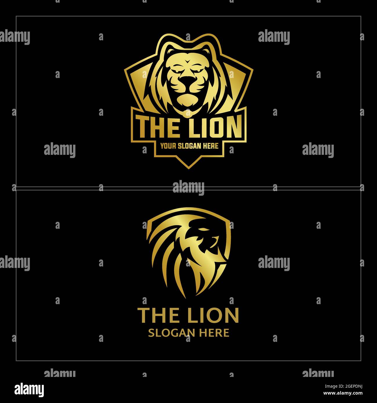 Modelli di logo del leone immagini e fotografie stock ad alta ...