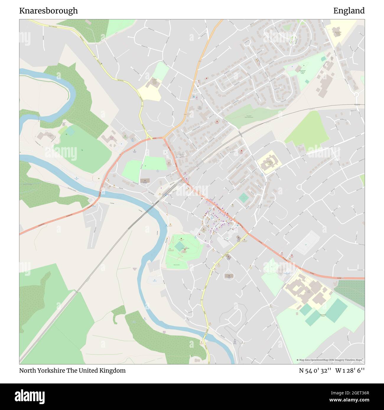 Mappa di knaresborough immagini e fotografie stock ad alta risoluzione ...