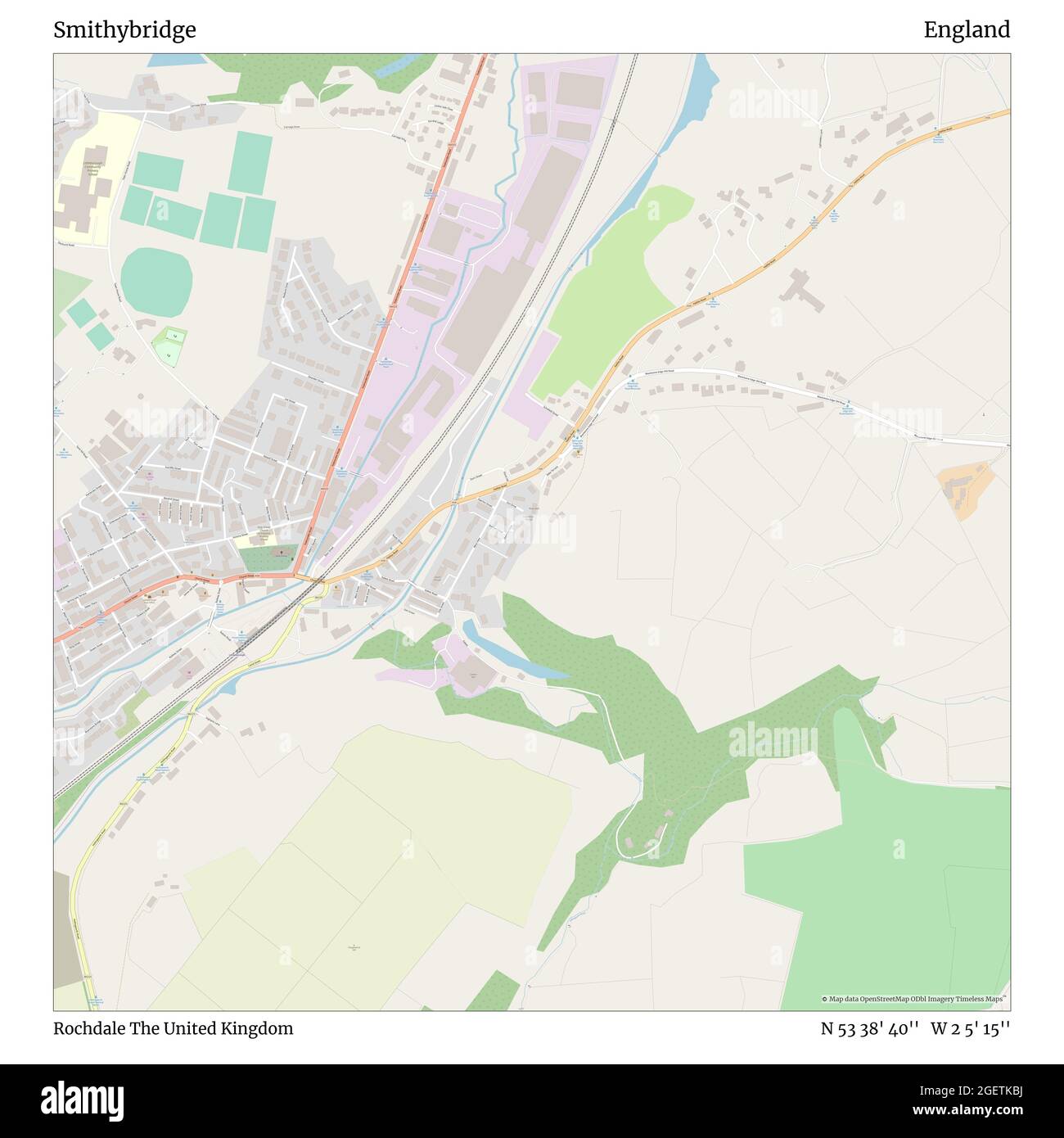 Mappa di rochdale immagini e fotografie stock ad alta risoluzione - Alamy