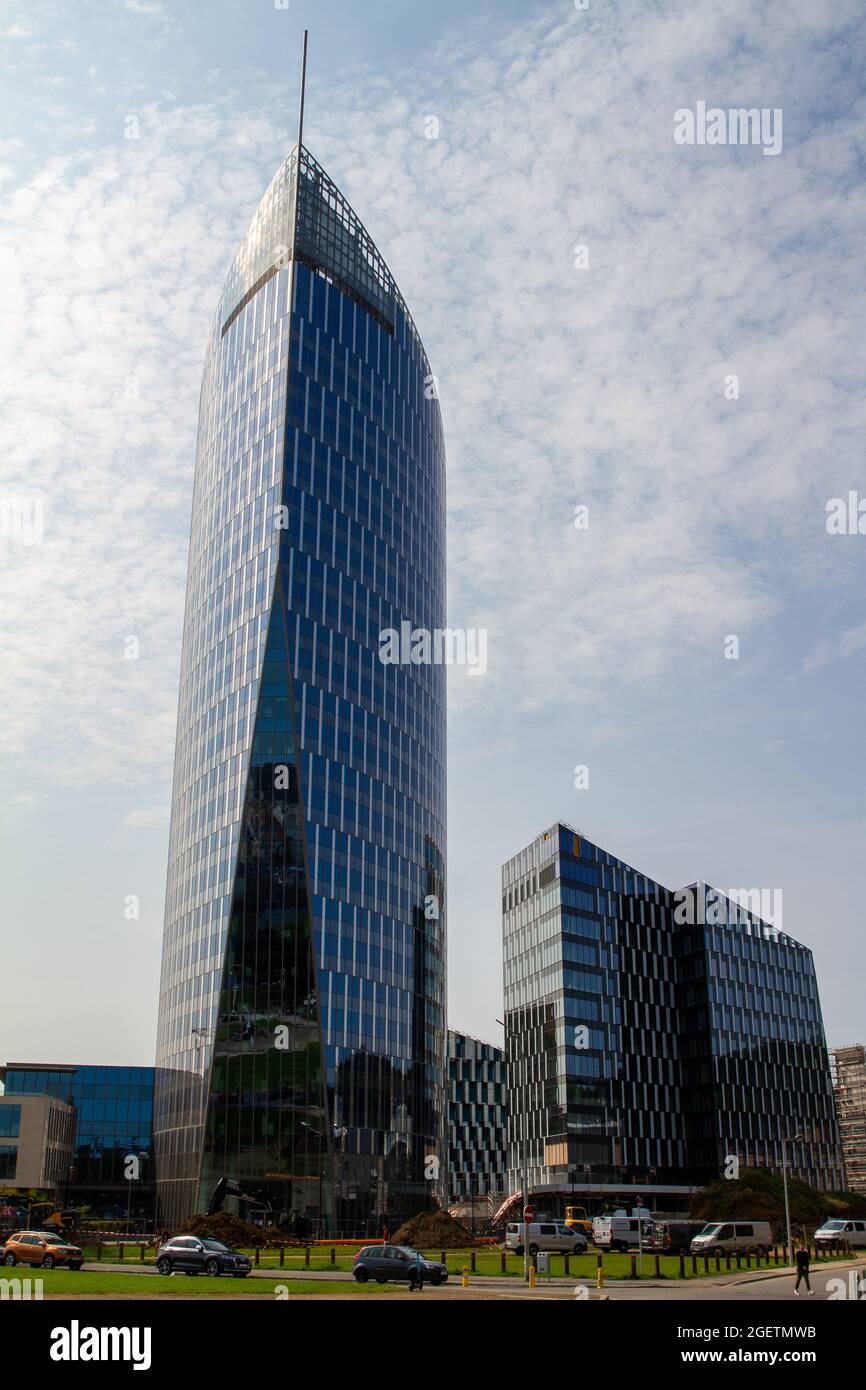 Tour des finances de liege immagini e fotografie stock ad alta ...