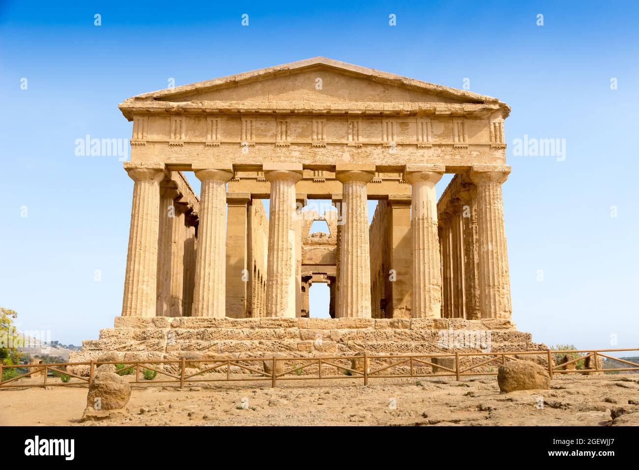 Il Tempio della Concordia è il più grande e meglio conservato tempio ...