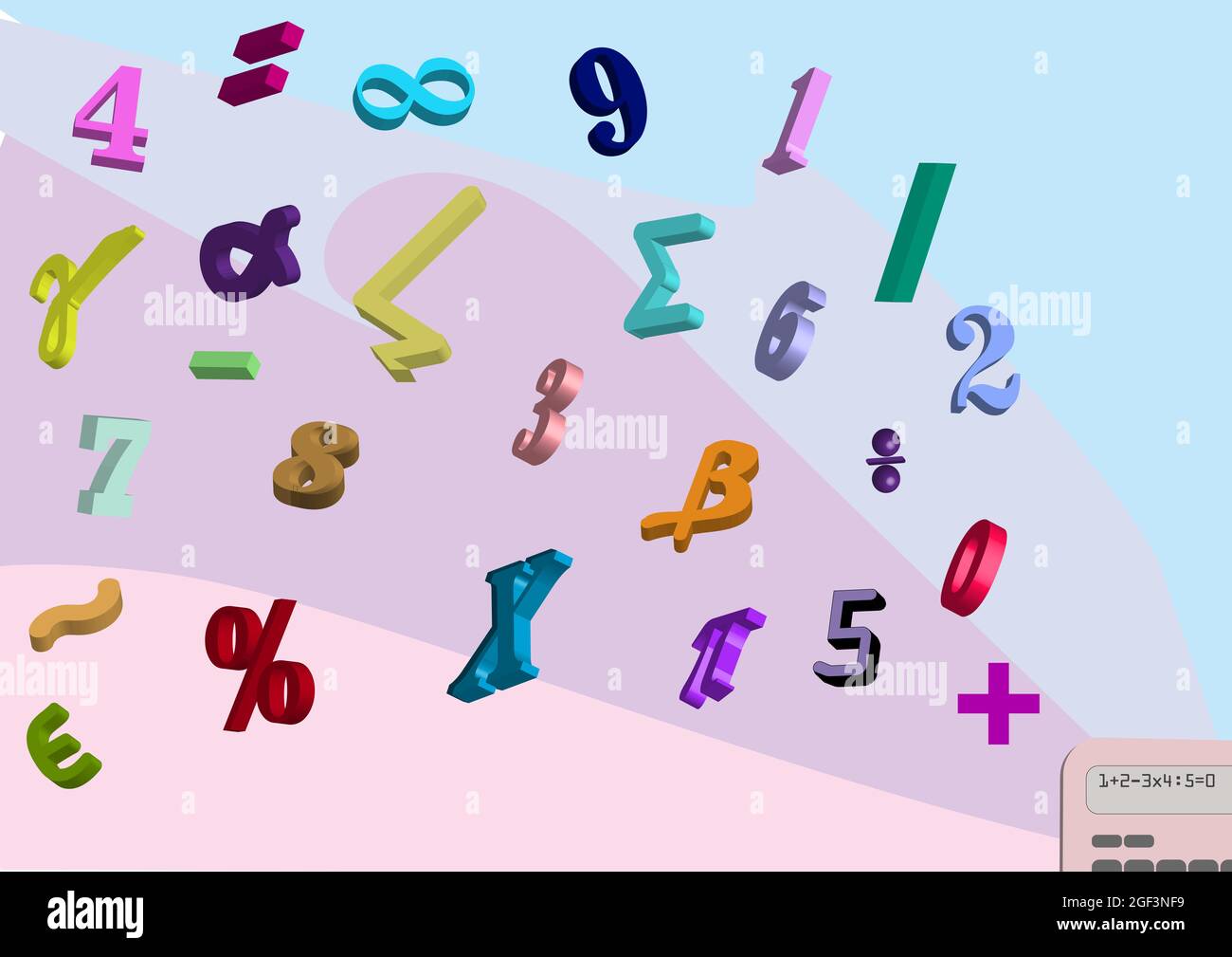 Simboli matematica immagini e fotografie stock ad alta risoluzione - Alamy