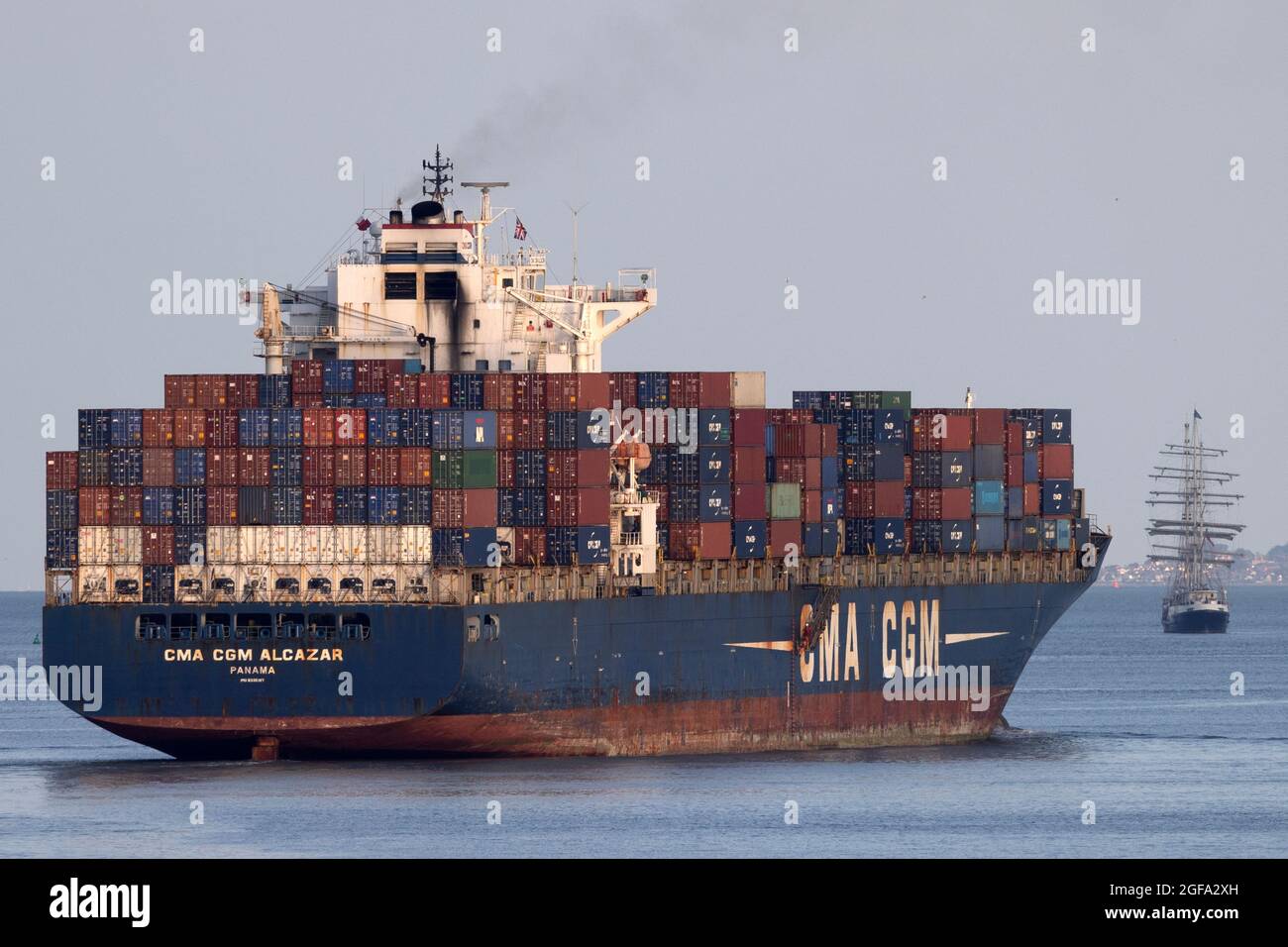 Movimentazione avanzata dei container immagini e fotografie stock ad ...