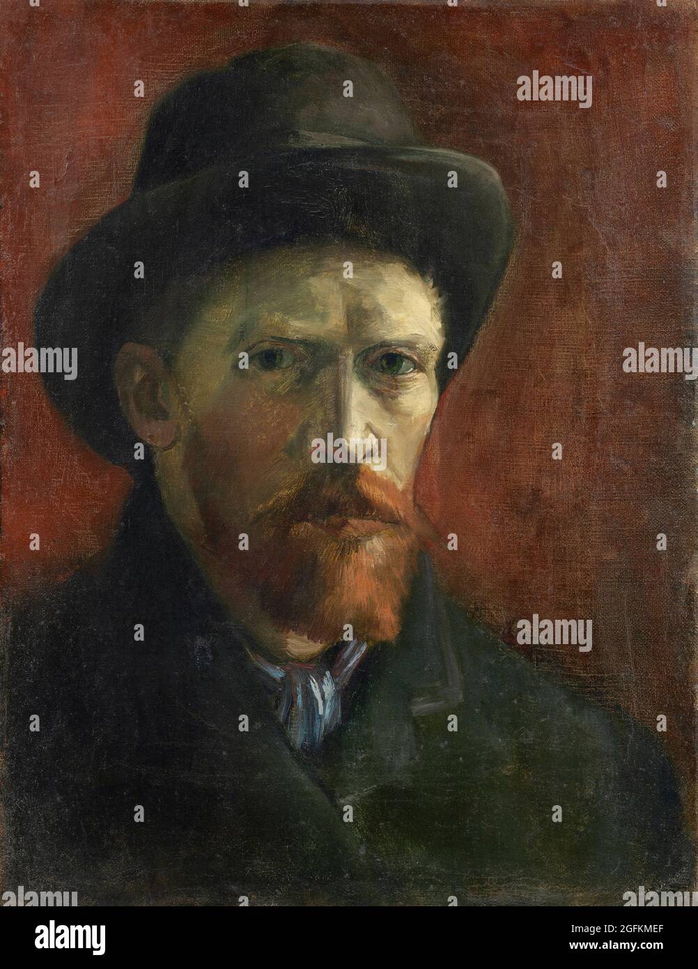 Autoritratto con cappello di feltro immagini e fotografie stock ad alta ...