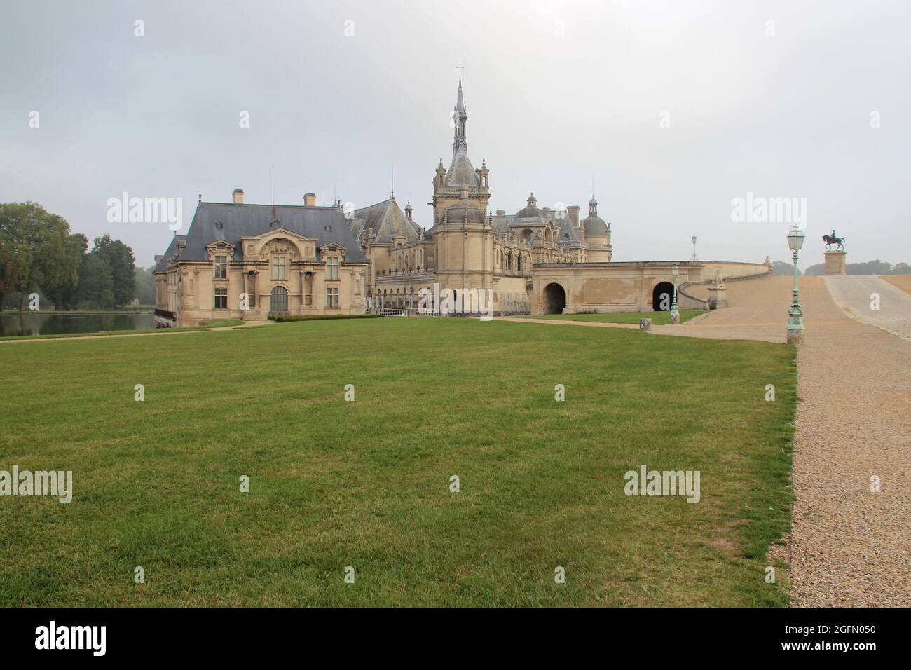 Nel parco del castello di chantilly immagini e fotografie stock ad alta ...