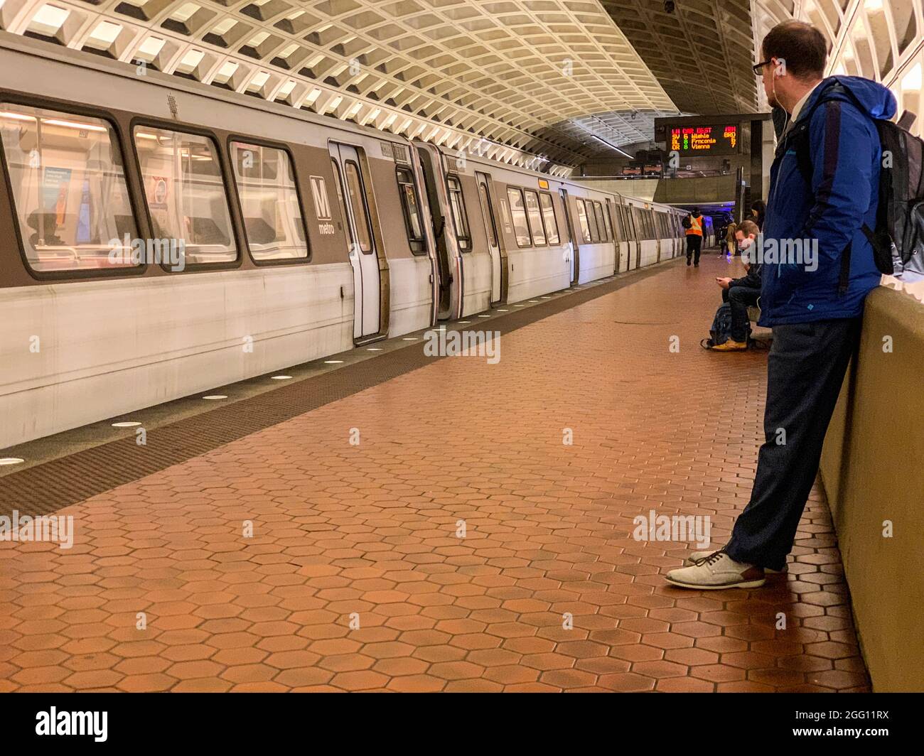 Sistema della metropolitana di washington immagini e fotografie stock ...