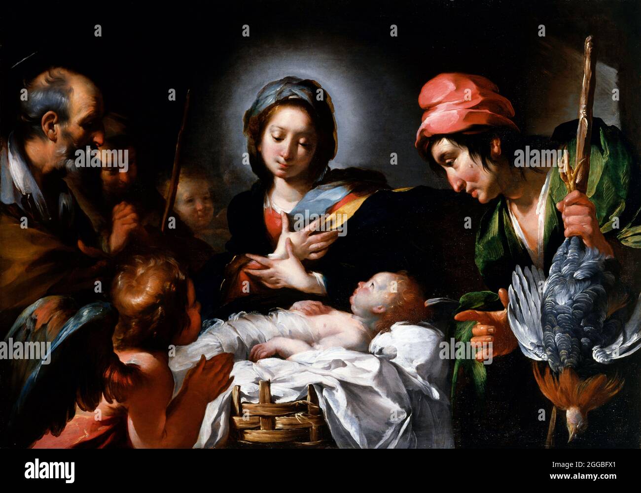 Natività di gesù e l'adorazione dei pastori immagini e fotografie stock ...