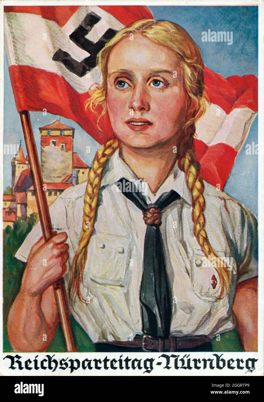 1930s german nazi propaganda poster immagini e fotografie stock ad alta ...