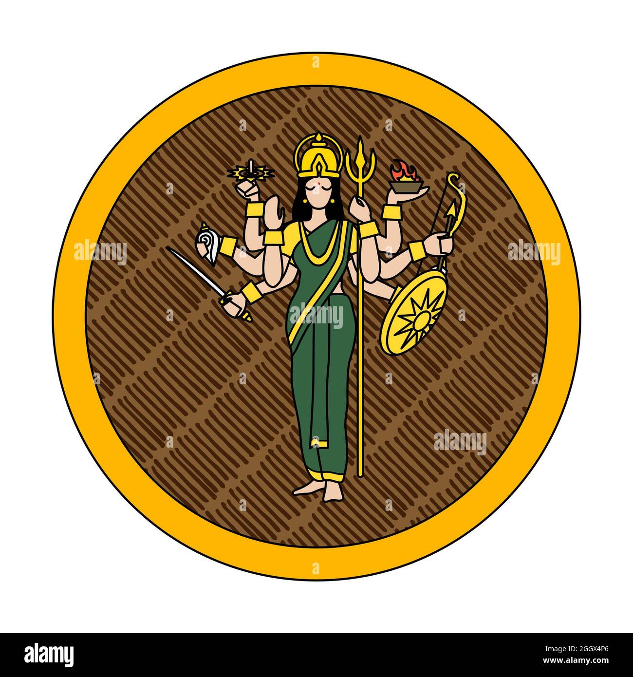 Durga, Parvati, Katyayani, Ambika - la forma della dea che nasce da ...