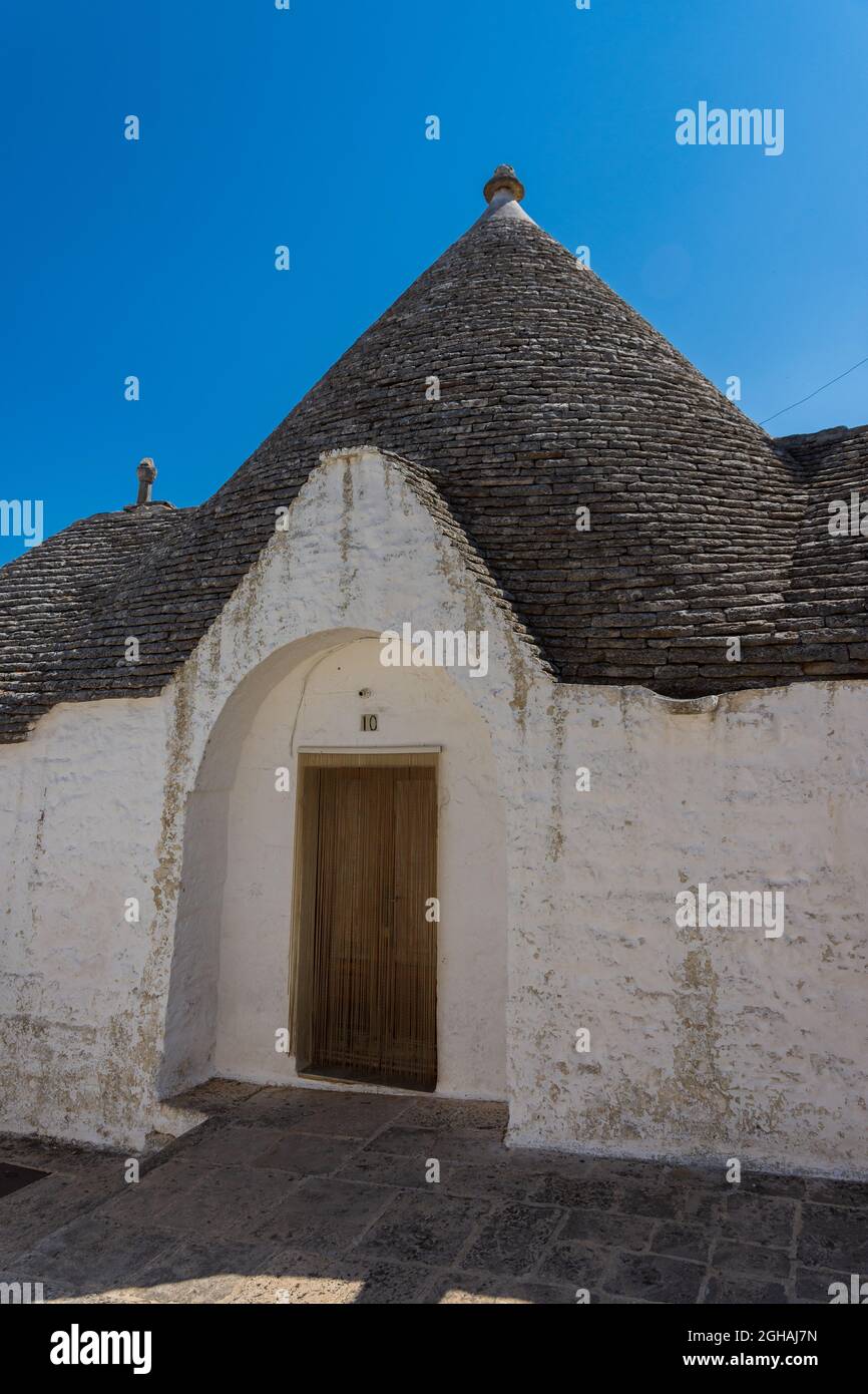 Alberobello, Puglia, Italia. Alberobello è una città pugliese. È noto ...