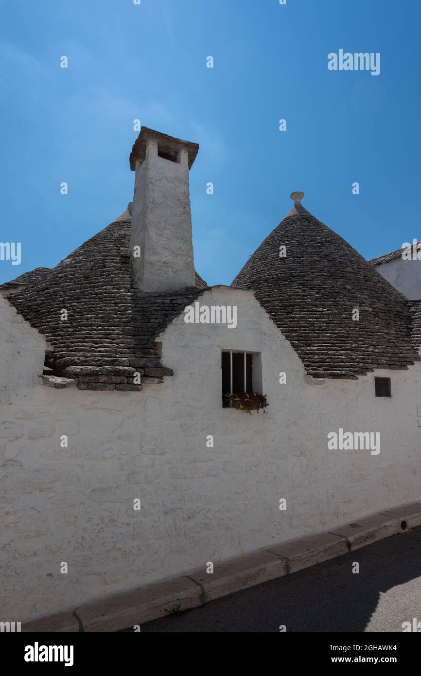 Alberobello, Puglia, Italia. Alberobello è una città pugliese. È noto ...