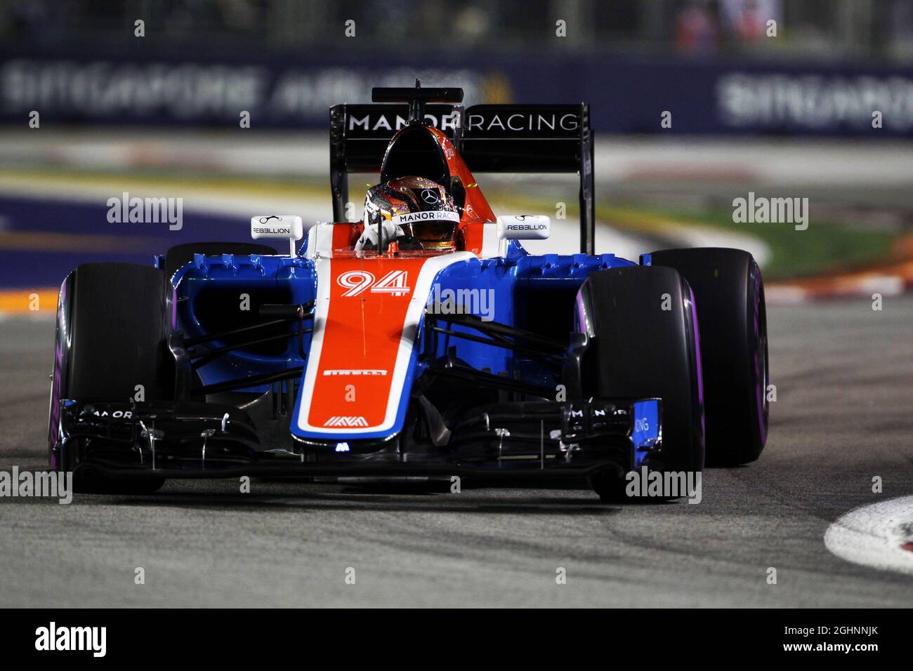 Pascal Wehrlein (GER) Manor Racing MRT05. 16.09.2016. Formula 1 World ...