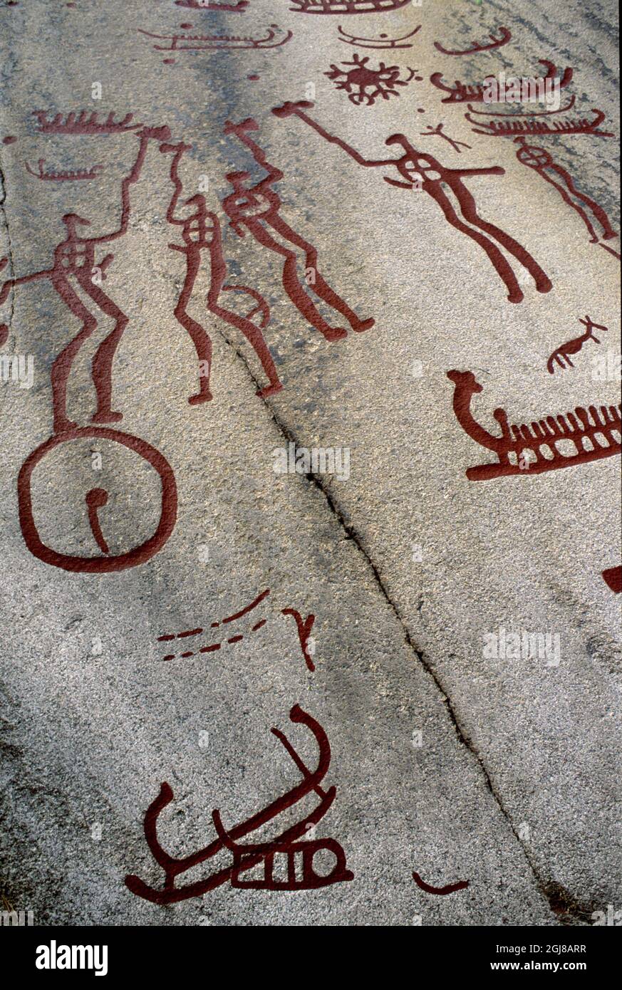 Tanum petroglyphs immagini e fotografie stock ad alta risoluzione - Alamy