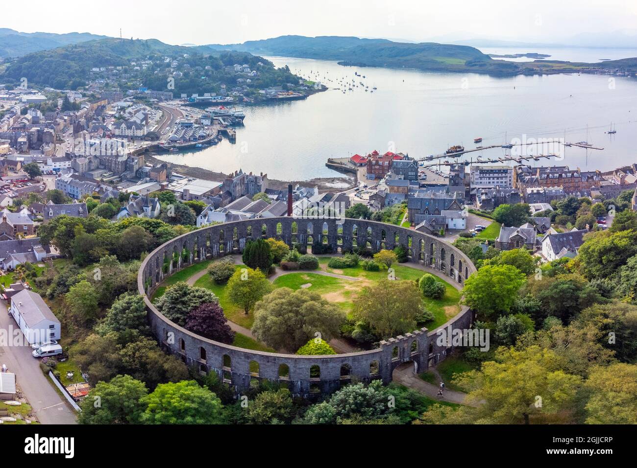 Vista aerea mccaigs tower immagini e fotografie stock ad alta risoluzione - Alamy