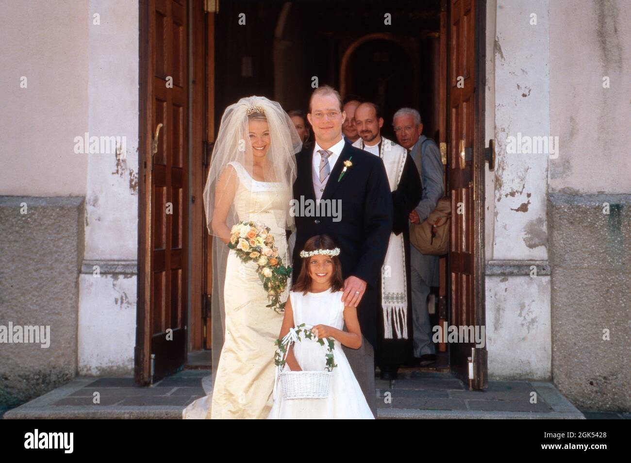 Hochzeit von Gunnar Sachs mit Tania Marsh in der St. Vitus Kiche in ...