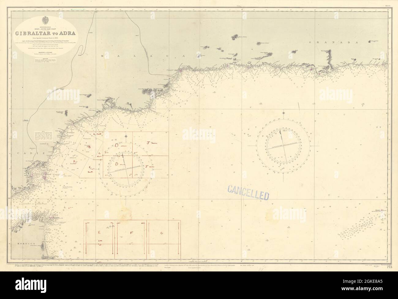 Adra mappa della spagna immagini e fotografie stock ad alta risoluzione ...