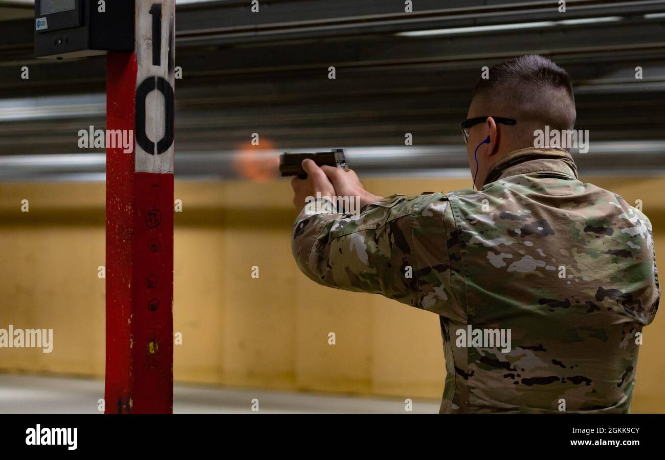 U.S. Air Force Airman 1st Class Steven Stroshine, 75th Security Forces ...
