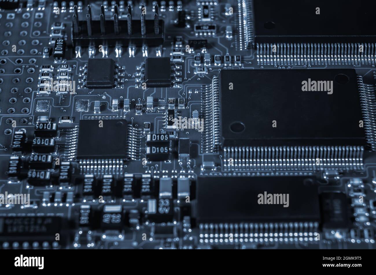 Componenti elettronici della scheda madre immagini e fotografie stock ...