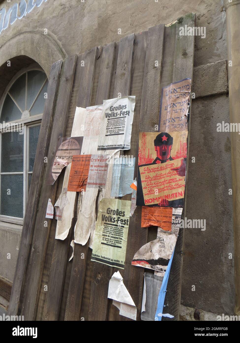 Das set: Jüdisches Viertel, für das TVNOW Serien-Drama und X-Filme ...